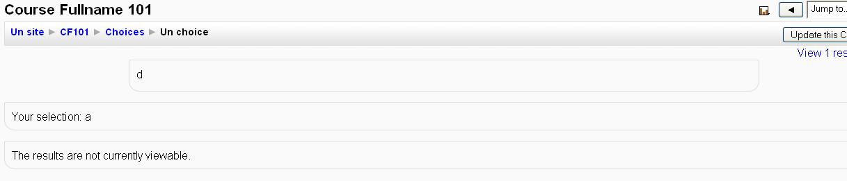 Development:Usability issues - Tabs - MoodleDocs