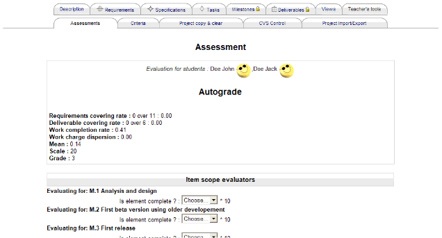 mod/techproject/view/screens/assessment – MoodleDocs