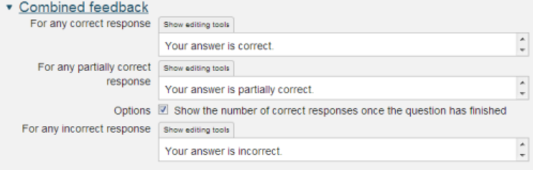 OU multiple response question type detailed documentation - MoodleDocs