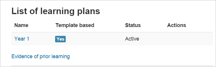 Learning plans - MoodleDocs