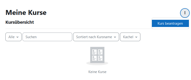 Meine Kurse – MoodleDocs