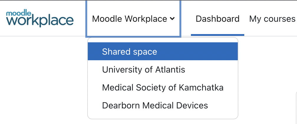 Multi-tenancy Tenants - MoodleDocs