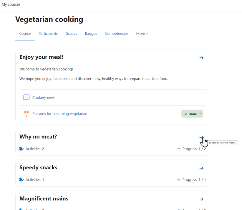 Course formats - MoodleDocs
