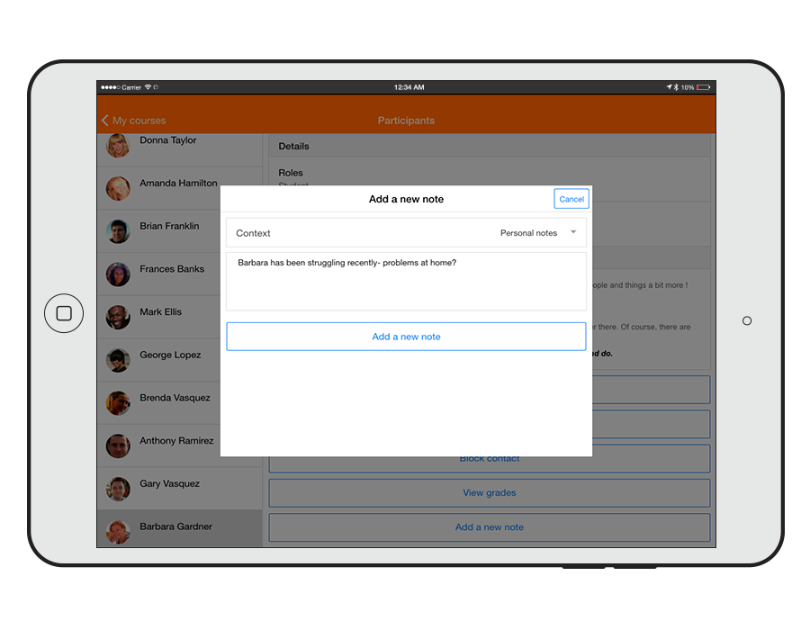 30/Características de Moodle Mobile - MoodleDocs