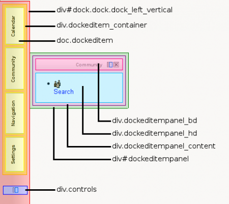 Styling and customising the dock - MoodleDocs