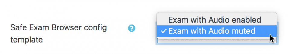 Safe Exam Browser access rule - MoodleDocs